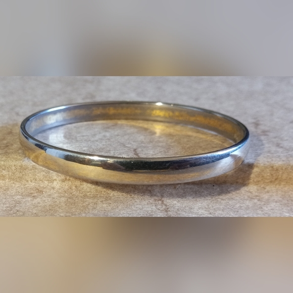 Jewelry | Vintage Monet Silver Tone Bangle Bracelet | Poshmark